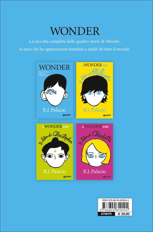Wonder. Tutte le storie - R. J. Palacio Libro - Libraccio.it